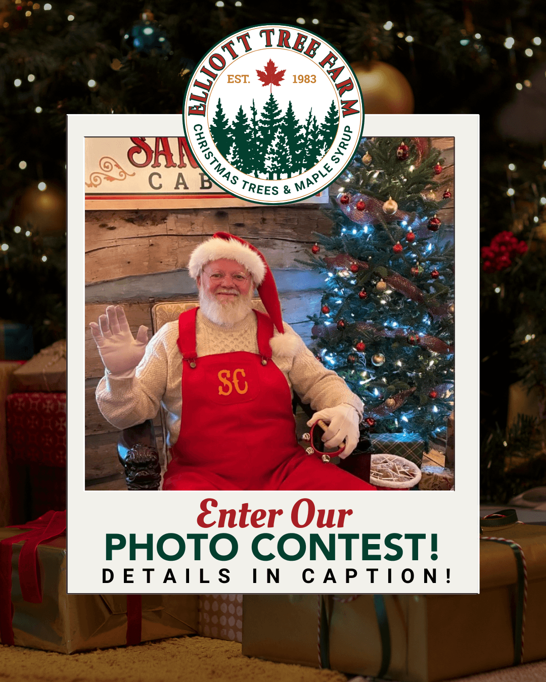 Santa Photo Contest: Share the Magic and Win a Night at Santa’s Cabin ...